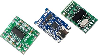 Electronic Spices Combo of PAM8403 with Bluetooth stereo audio receiver ...