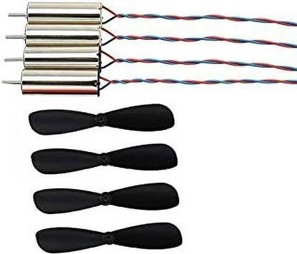 samest Coreless Motors 7x16 mm DC 3.7V with 4 Helicopter Propellers for ...