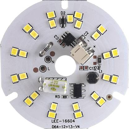 SAMAES 1 pics 220V AC or 12V DC both Operated Alpha DOB LED Raw ...