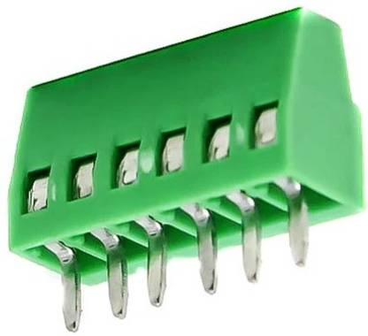 NexElectronic 6 Pin Screw Terminal Block PCB mount (Pack of 2 ...