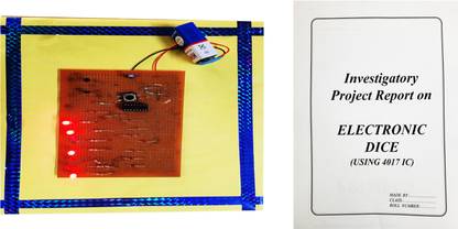 ONTEX ELECTRONICS Electronic Dice Physics Working Model Educational ...