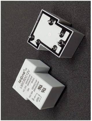 INVENTO 8pcs 12V DC Relay 6 Pin 12V 30A T Shaped PCB Mount Relay SPDT ...