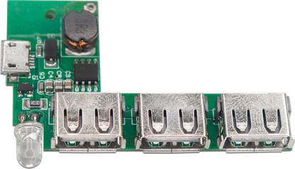 Electronic Spices 3 USB 5V 2A Mobile power bank charger controller ...