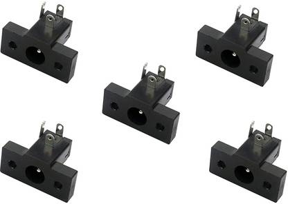 samest 5 Pcs PCB Mount 3.5Mm 3 Pin DC Female Power Jack Connector ...