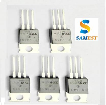 samest (Pack of 5Pc) IRFZ44N MOSFET - 55V 49A N-Channel Power MOSFET ...