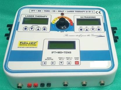Relief Medical Systems 6 in 1 combo unit ( IFT MS TENS US LASER HEAT ...