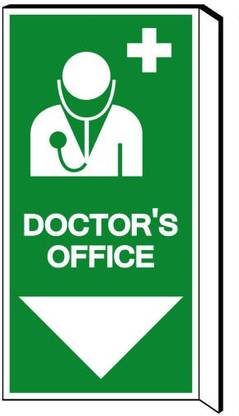 RLDigitalUnits DOCTOR'S OFFICE SIGN BOARD Emergency Sign Price in India ...