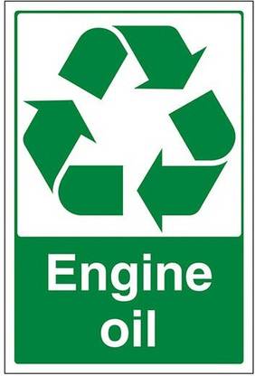 RLDigitalUnits Engine oil sign board Emergency Sign Price in India ...