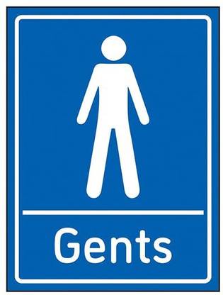 RLDigitalUnits Gents Toilet Sign Board Emergency Sign Price in India ...