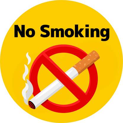 Ira Sign NO SMOKING Emergency Sign Price in India - Buy Ira Sign NO ...