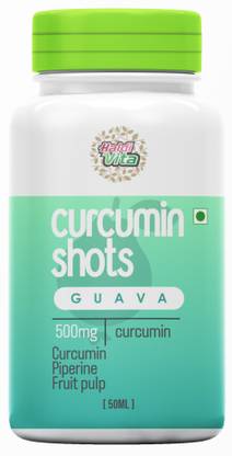 HaldiVita Curcumin Shots (Guava) Nutrition Drink Price in India - Buy ...
