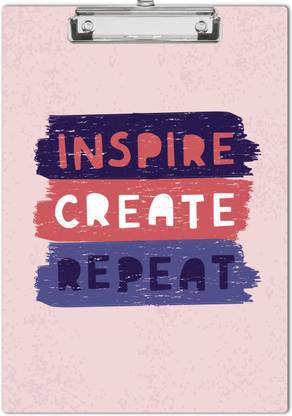 Flipkart.com | GUNGUN " INSPIRE ,CREATE,REPEAT"A3 Size Examination Pad ...
