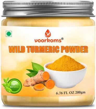 voorkoms Wild Turmeric Powder with No Chemicals Skin Whitening musk ...