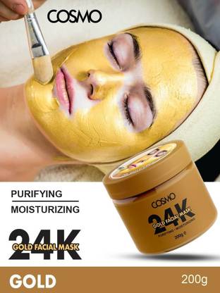 COSMO 24K GOLD FACIAL MASK - 200G - Price in India, Buy COSMO 24K GOLD ...