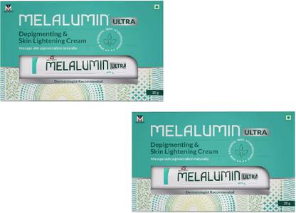 Melalumin Ultra Depigmenting & Skin Lightening Cream (20G *2 PACK ...