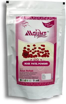 Mount Organic 100 % Natural Rose Powder for Face pack - Price in India ...