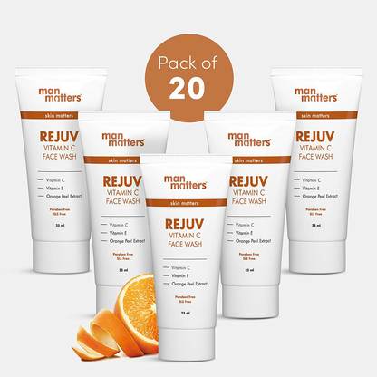 Man Matters REJUV Vitamin C for Men | Formulated for Skin Repair | Pack ...