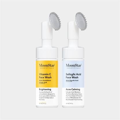 Moonstar Vitamin C with Glutathione & Salicylic Acid with Glycolic Acid ||Skin brightening ...