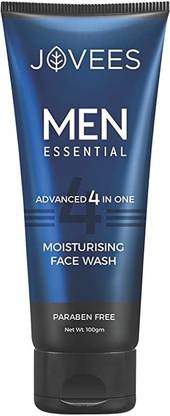 Jovees Herbal Men Essential Advanced 4 in One Moisturising Face wash-100 gm Face Wash - Price in ...