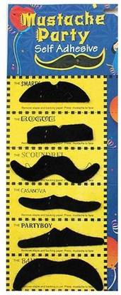 FUNTASM English Fake Moustache Price in India - Buy FUNTASM English ...