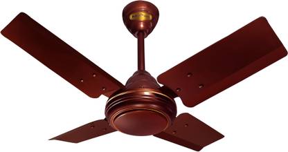 Khaitan BULLET 1 Star 600 mm Silent Operation 4 Blade Ceiling Fan Price ...