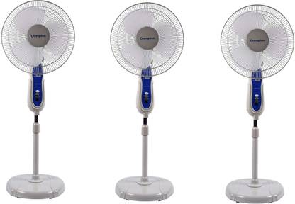 Crompton High Flo 400 mm 3 Blade Pedestal Fan Price in India - Buy ...