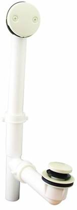 Plumbest P3752Bi Toe Touch Pvc Tubular Bath Waste Kit Biscuit Health ...