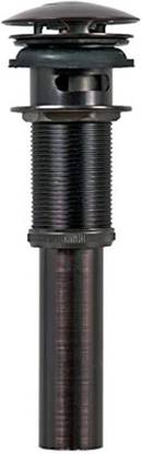 Danco 89483 Decorative Push Button Drain With Overflow Orb Push Cock ...