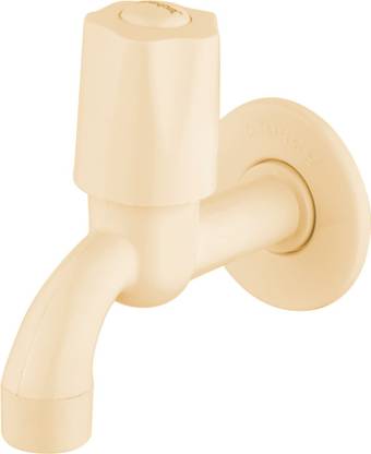 Prayag Grand Bib Cock Long Body Tap foam flow water with Flange (pack ...