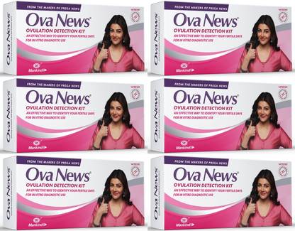 Ova News Ovulation Detection Kit by mankind Ovulation Kit Price in ...