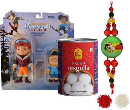 BHIKHARAM CHANDMAL Rasgulla 500 Gm | Chota Bheem & Raju Action Figure ...