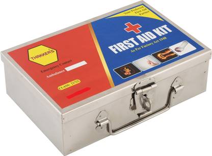 TOOL ZONE SS First Aid Kit Storage Box- CLASS - D (SS) with Medicine ...