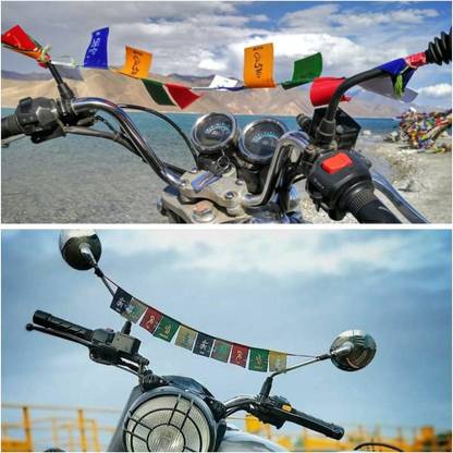 EASY MALL em Leh Ladakh/-Tibetan /Buddhist /Prayer/ Flags for Motorbike ...