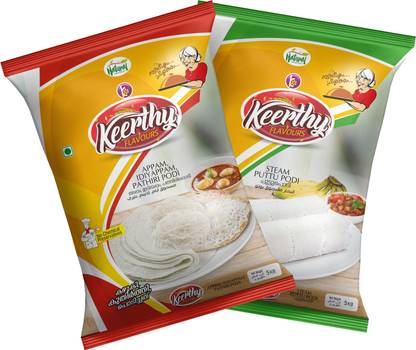 Keerthy Flavours Combo of Steam Puttupodi and Appam/ Idiyappam/ Pathiri ...