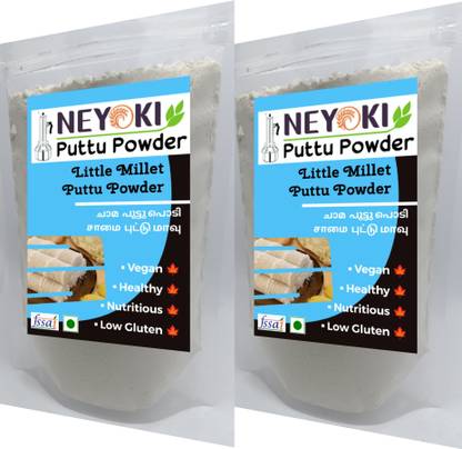 NEYOKI Little Millet / Samai Puttu Powder 1kg / Puttu Podi / Puttu Mix ...