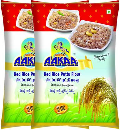 AAKAA Red Rice Puttu Mavu Price in India - Buy AAKAA Red Rice Puttu ...