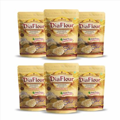 Overra Herbals Diaflour Diabetic Friendly | Low Gi Multigrain Diet ...