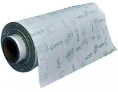 Glowhouse FOOD WRAPPING PAPER ROLL/ROTI WRAP/BUTTER PAPER/PARCHMENT ...