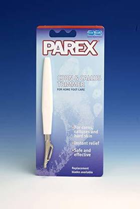Parex Ever Ready Corn & Callus Trimmer for Home Foot Care - Price in ...