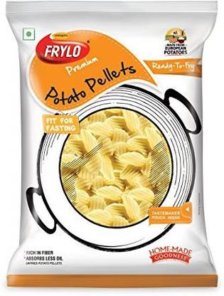 FRYLO Premium Potato Pellets Fryums 50 g Price in India - Buy FRYLO ...
