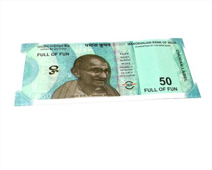 valuableplus Fake Notes (100 Notes) Of 50 Fake Money Notes, Playing ...