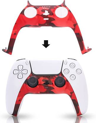 D & Y PS5 Controller Face Plate Red, PS5 Controller Plate Cover Gamepad ...