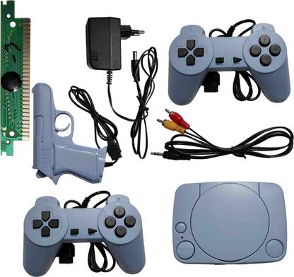 KAIKO Classic 8 Bit Gaming Console Trendy Handled Video Game With 1 ...