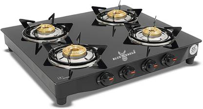 Blue eagle Alice Glass Manual Gas Stove Price in India - Buy Blue eagle ...