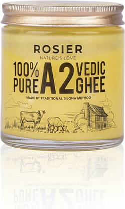 ROSIER A2 Vedic Cow Ghee, Traditional Bilona Method, Pure, Natural and ...