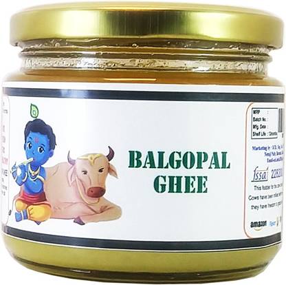 OCB BALGOPAL Ghee Vedic Bilona Ghee bilona Method Ghee A2 Gir Cow Ghee ...