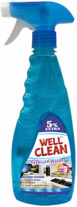 well clean Glass Cleaner 500 ML. Price in India - Buy well clean Glass ...