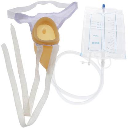 Losa Female Urine Bag Urinal Pee Holder Incontinent Aid Urinary 1000ml ...