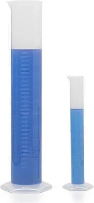 Spylx Plastic Graduated Measuring Cylinder - 1000ml & 100ml Plastic ...
