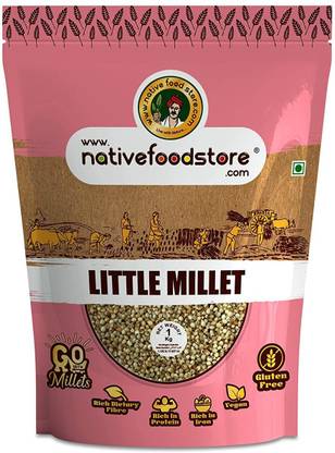 Nativefoodstore Samai / Little Millet / Suan Gurji / Kutki - 1kg Little ...
